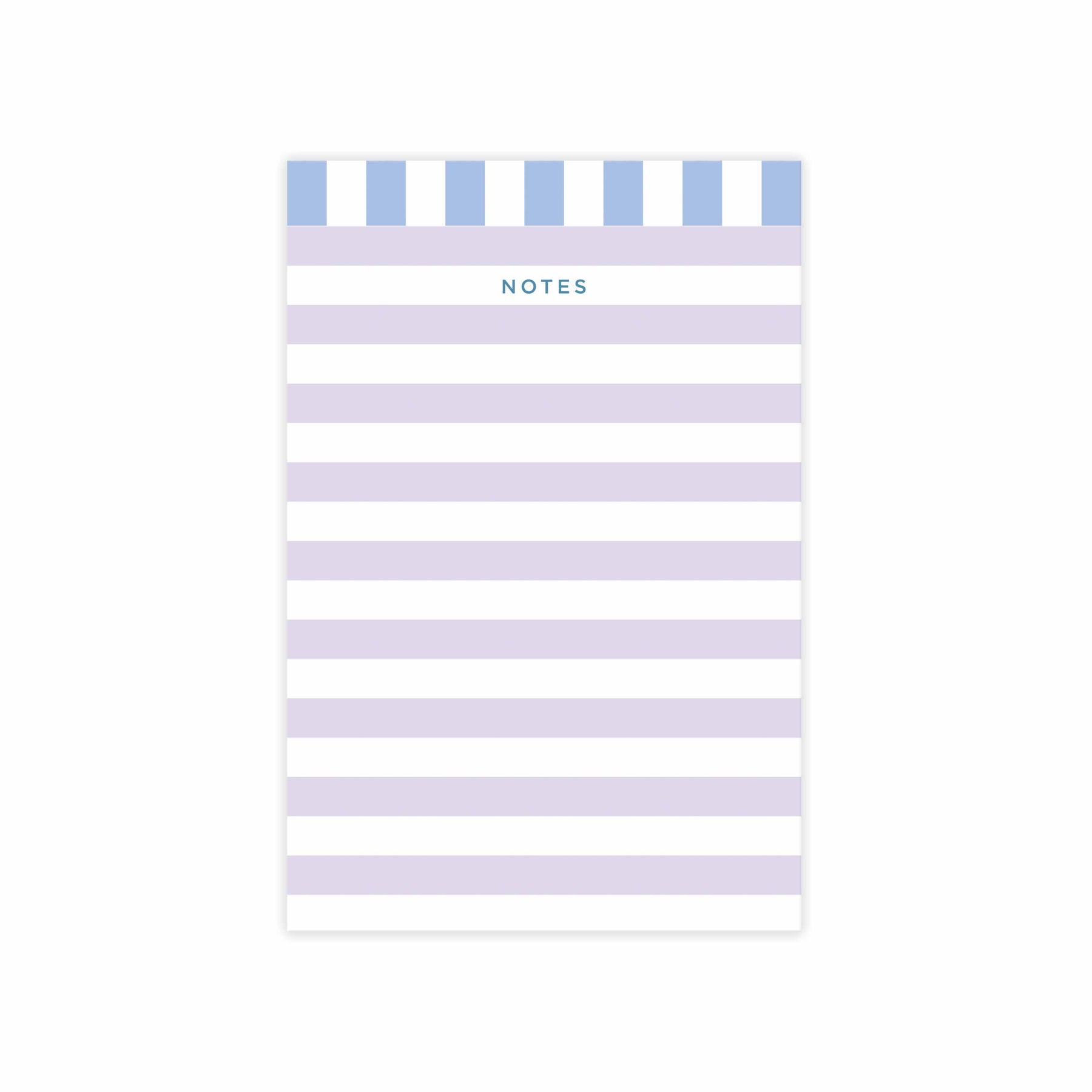Purple Stripes Notes Notepad – Line and Kind Paper Co.