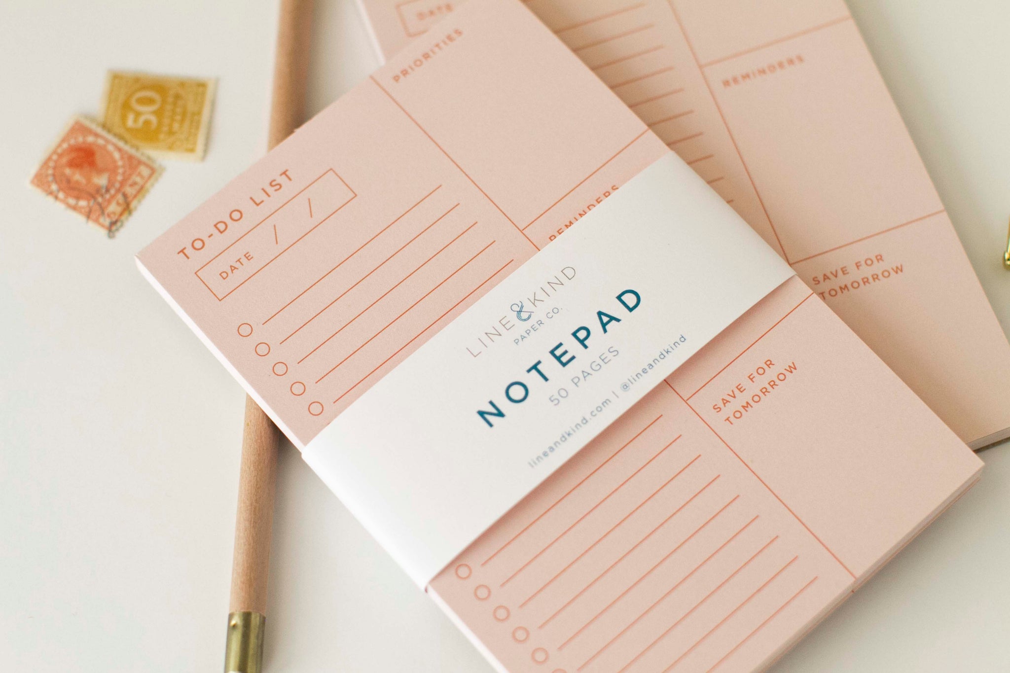 To-Do List Notepad – Line and Kind Paper Co.