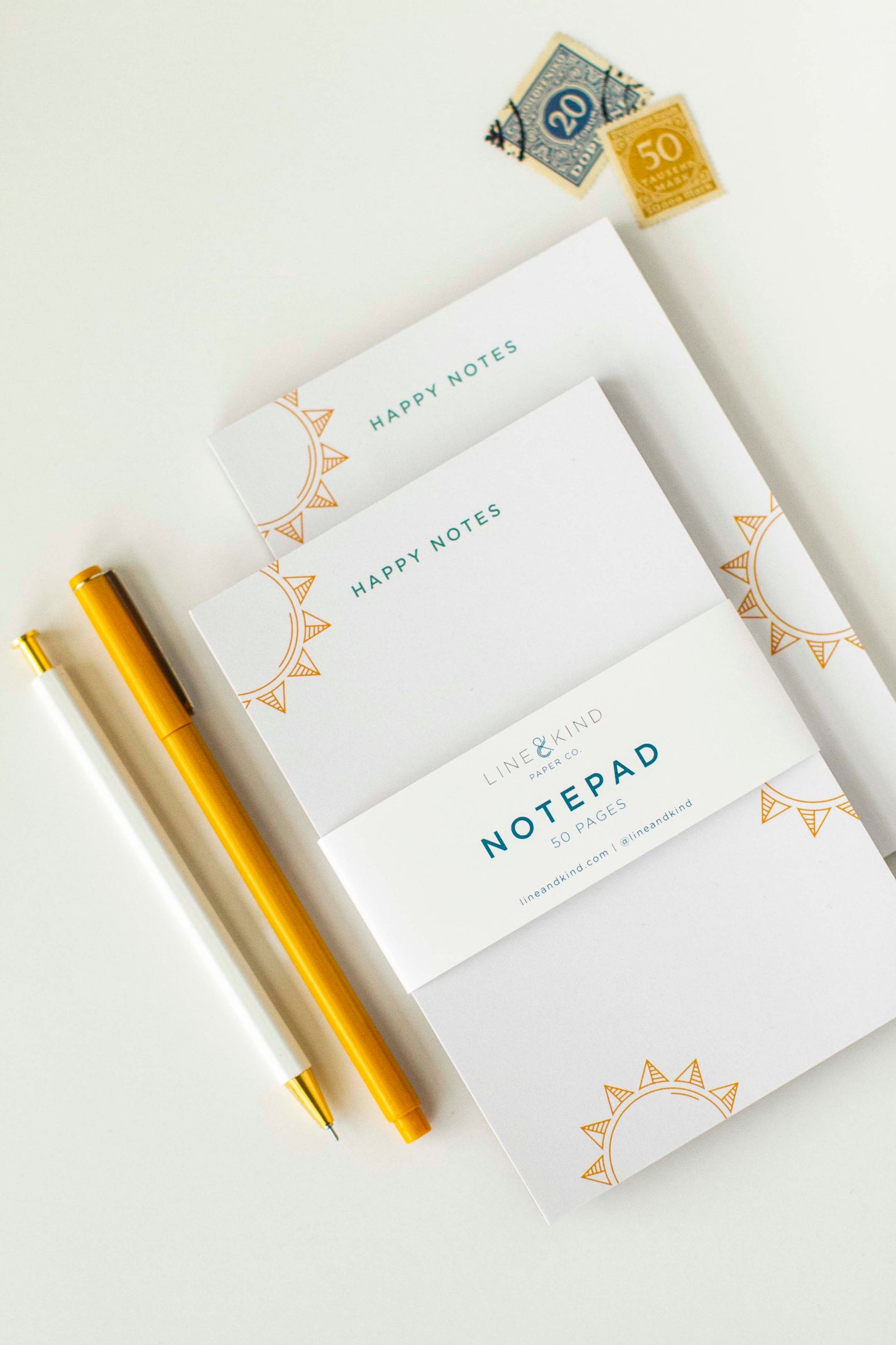 Happy Notes Notepad – Line and Kind Paper Co.