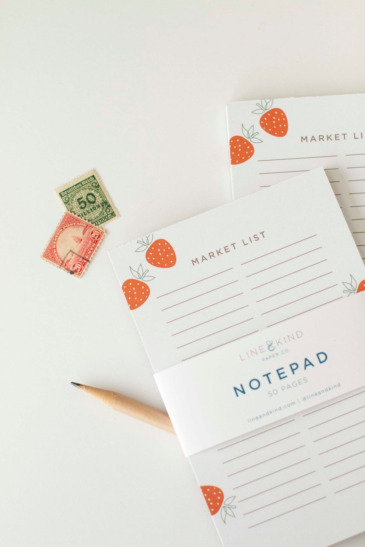 Market Notepad – Line and Kind Paper Co.