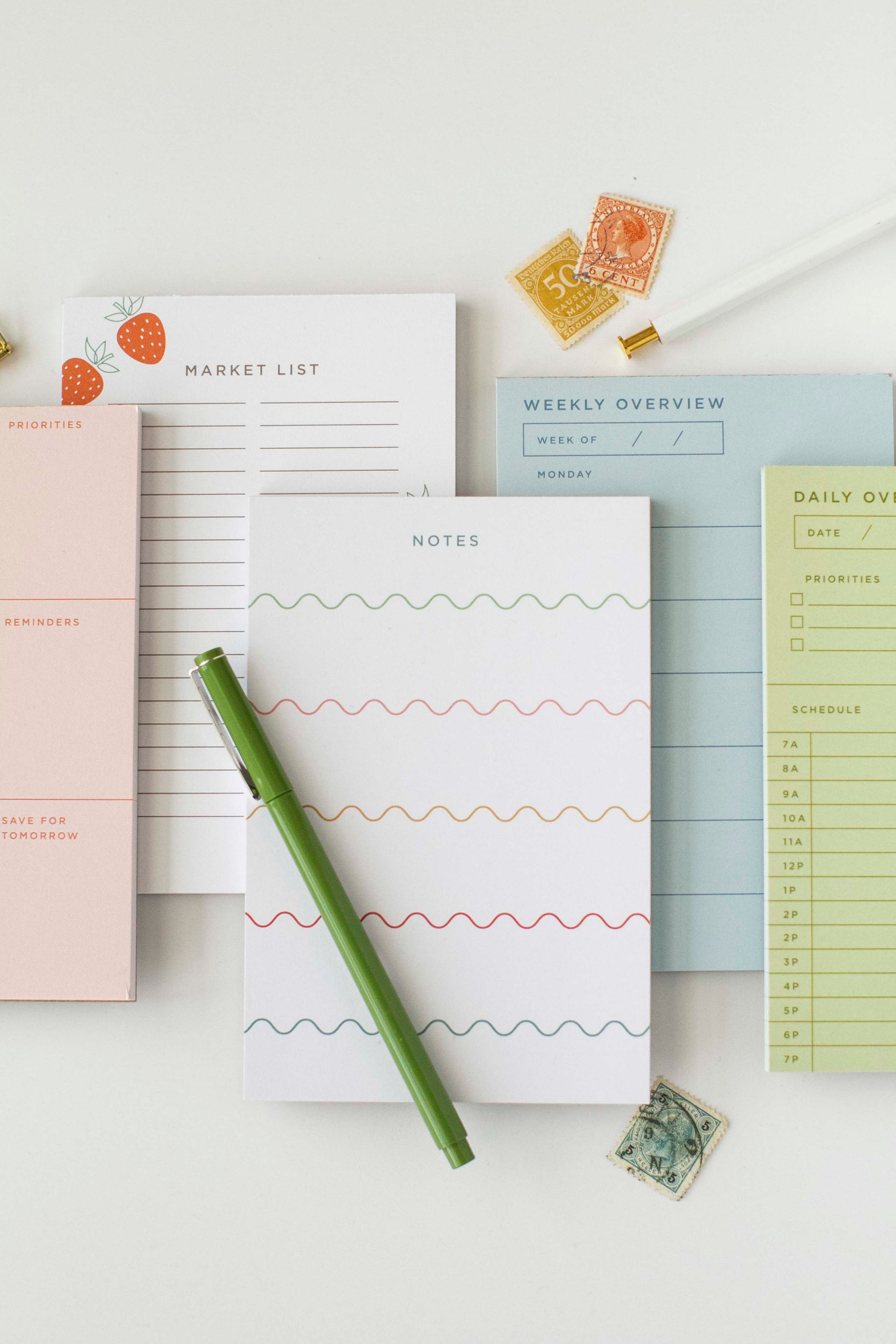 Wave Notepad – Line and Kind Paper Co.