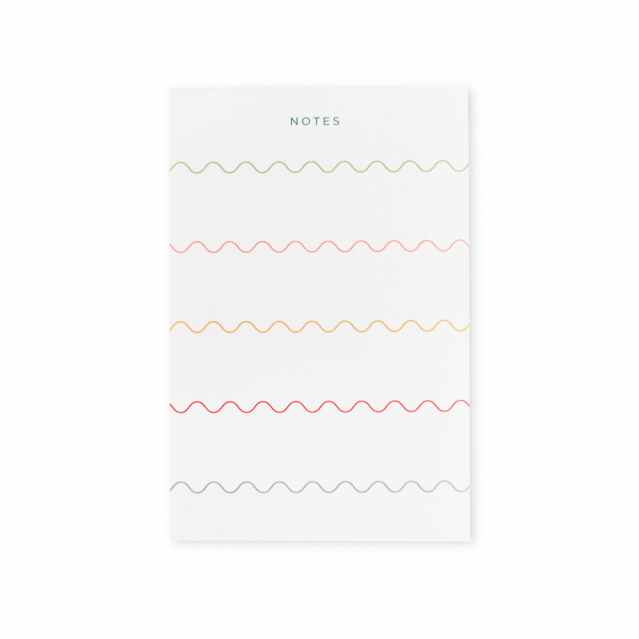 Wave Notepad – Line and Kind Paper Co.